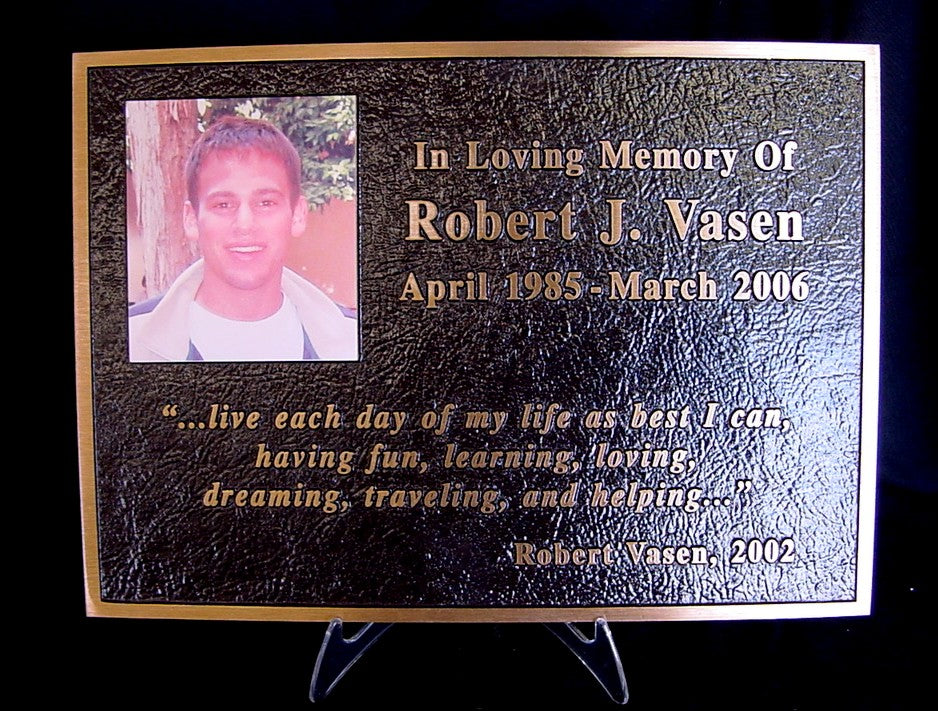 Cast Bronze Memorial Plaques – Washington Awards